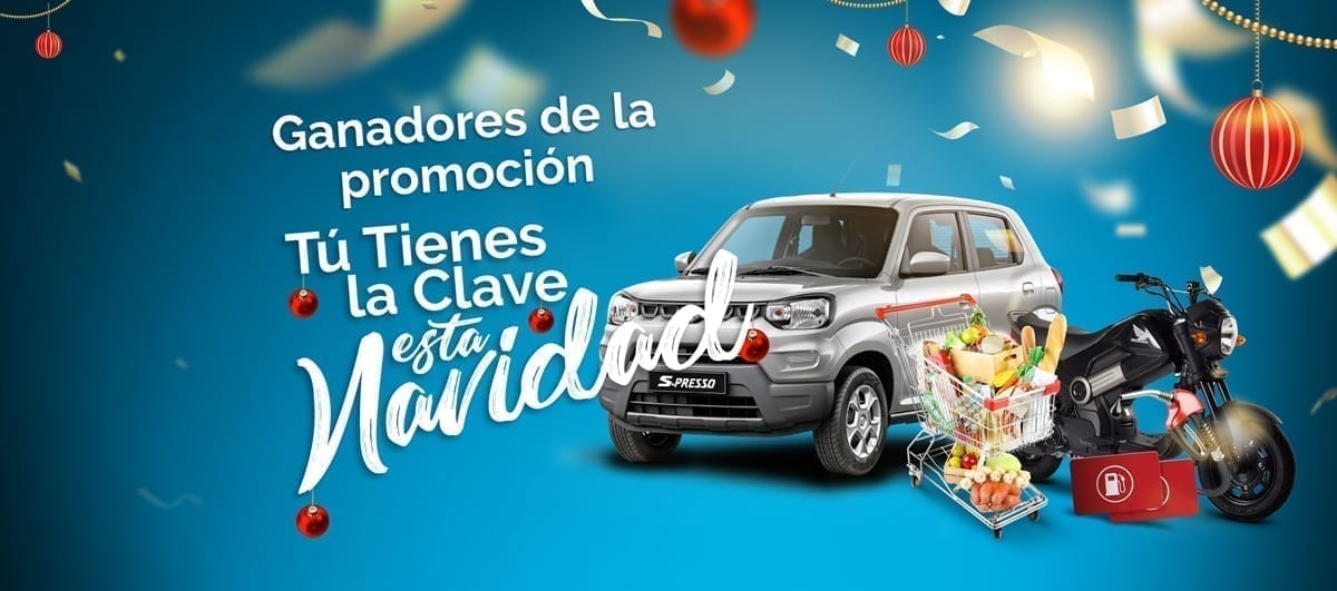 Ganadores de la promoción Tú tienes la Clave esta navidad - TELERED